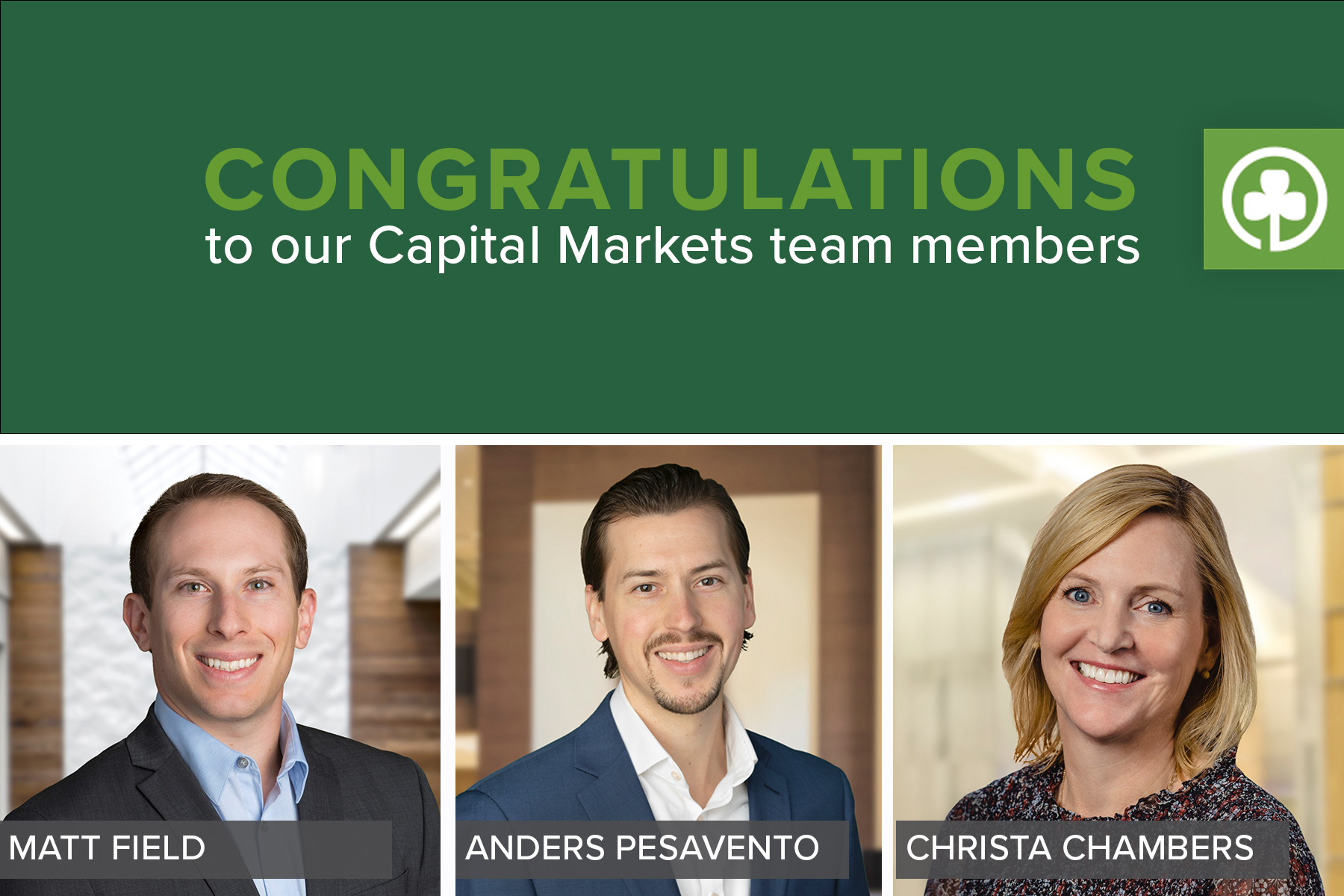 Ryan’s Capital Markets Team Promotes Three Team Members to VP and SVP ...