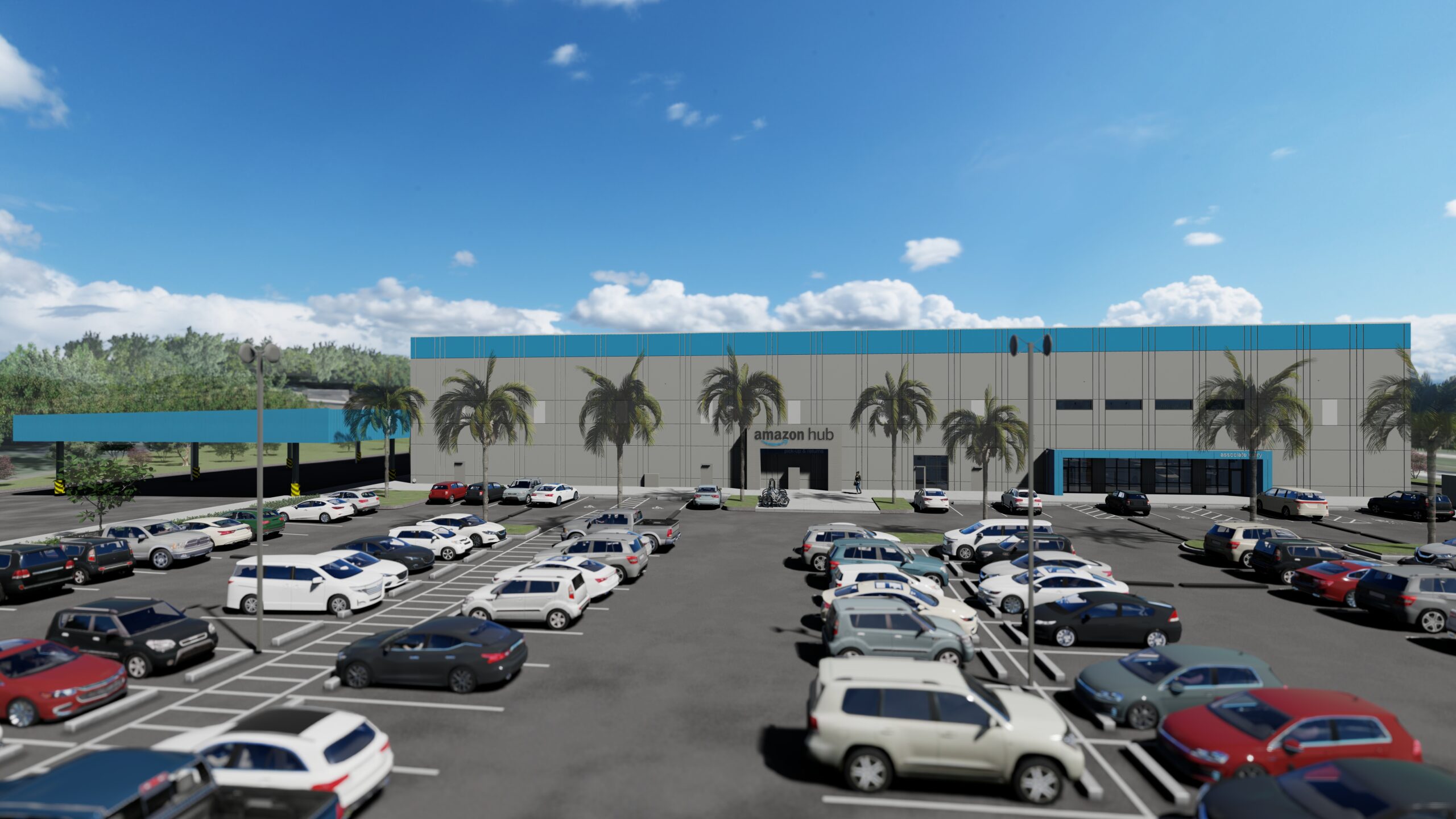 Construction is Underway on the First Amazon Delivery Station in Puerto ...